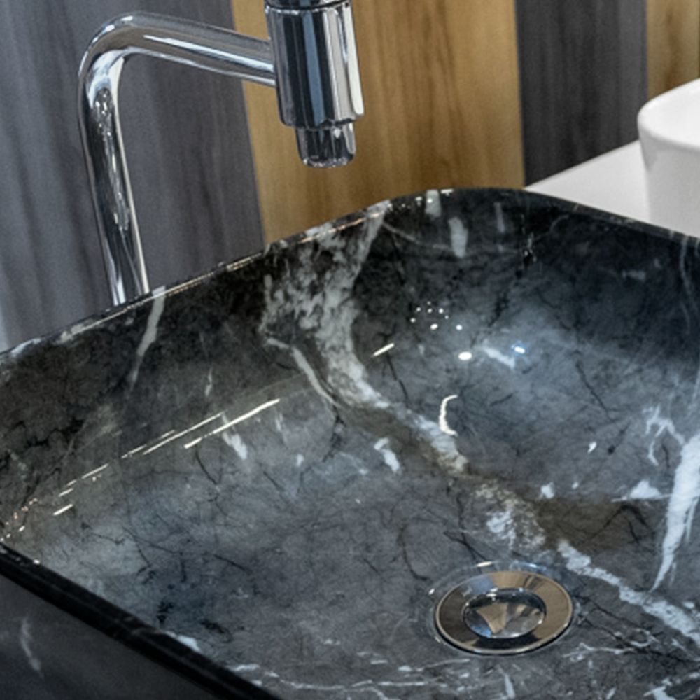 Cuba De Apoio Sottile Quadrada Nero Japi | Astra - astrasa