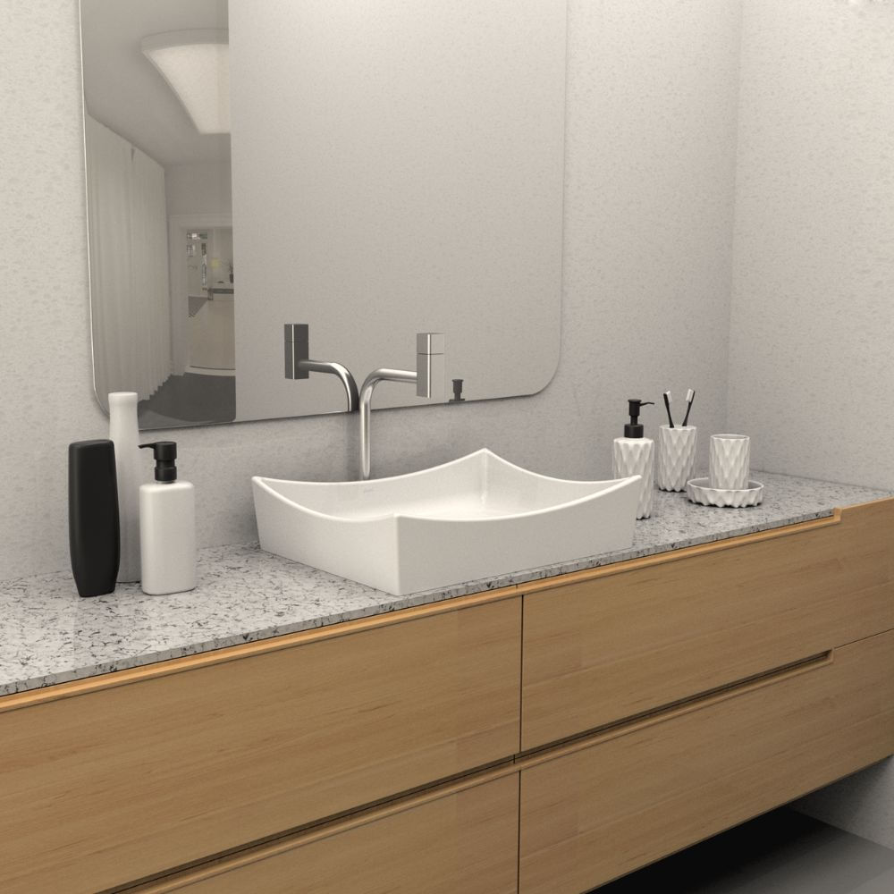 Cuba de Sobrepor Veneza Branca Japi | Astra - astrasa