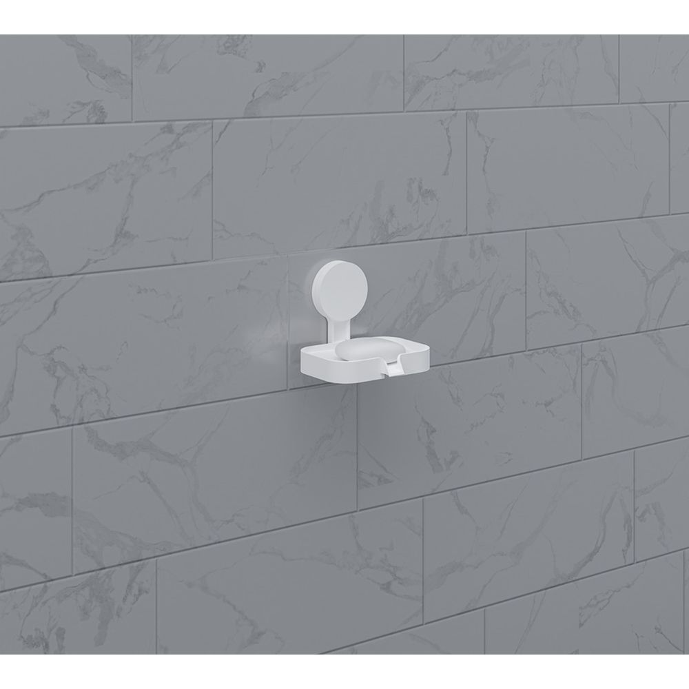 Saboneteira com Adesivo | Astra - astrasa